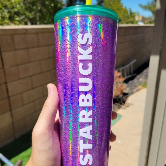 Starbucks | Dining | Starbucks Back To School 222 Purple Holographic ...